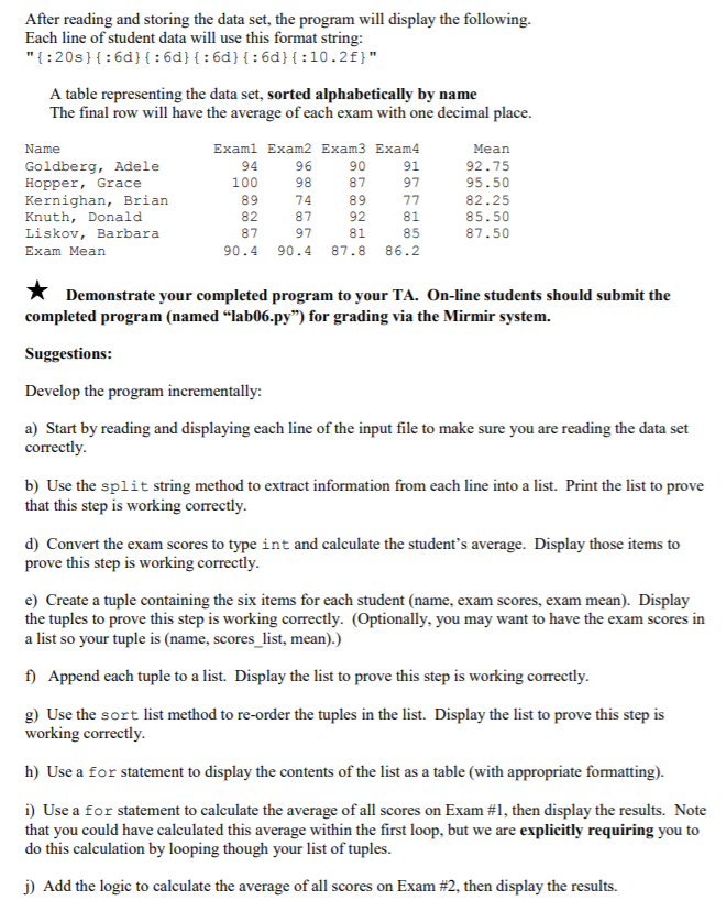 Solved Assignment Overview This lab exercise provides | Chegg.com