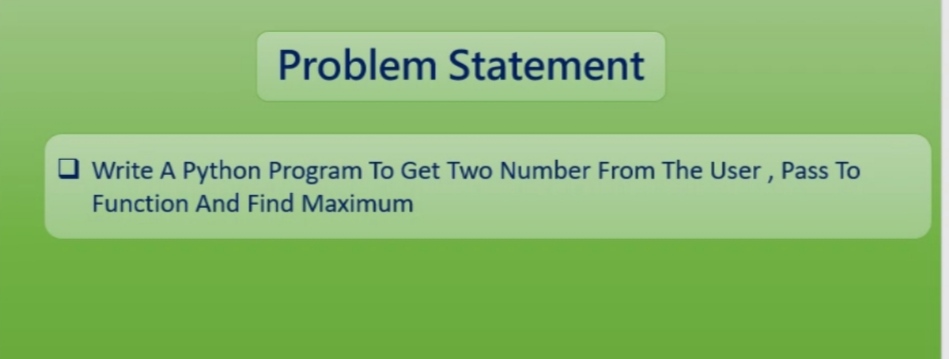 Solved Write A Python Program To Get Two Number From The | Chegg.com