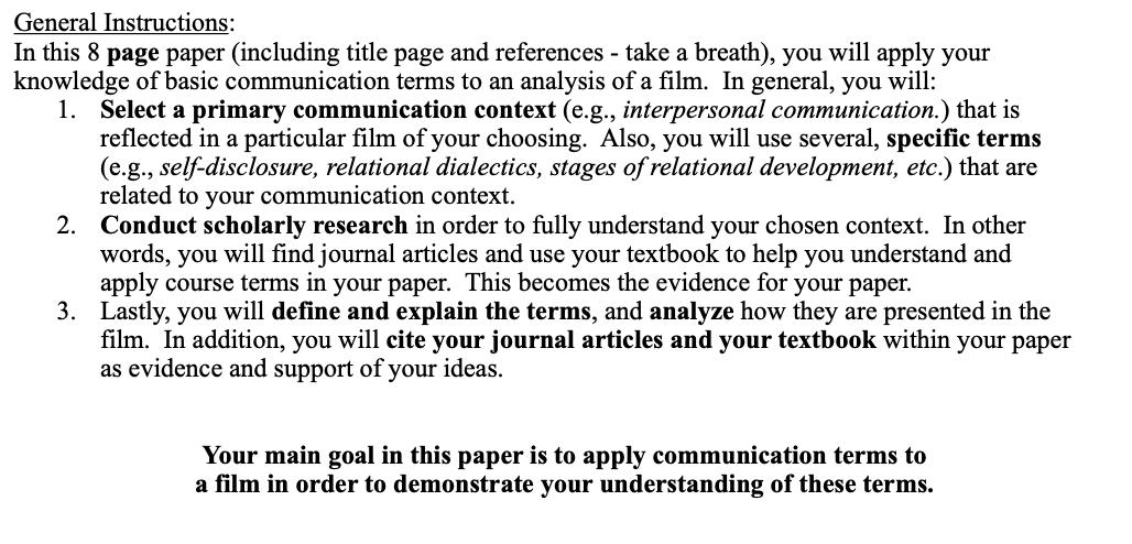 Solved General Instructions: In this 8 page paper (including | Chegg.com