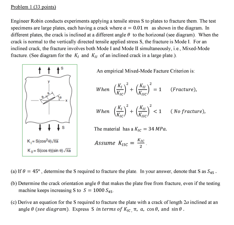 Solved Engineer Robin conducts experiments applying a | Chegg.com