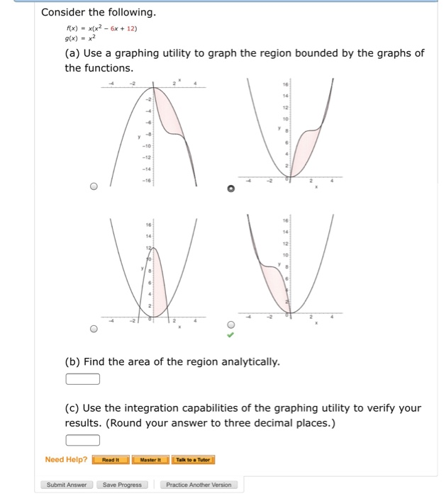 Solved Consider the following.f(x) = x(x2 − 6x + 12)g(x) | Chegg.com