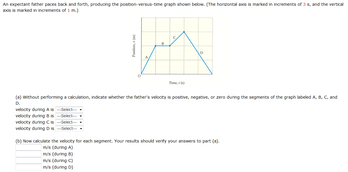 Solved An expectant father paces back and forth, producing | Chegg.com