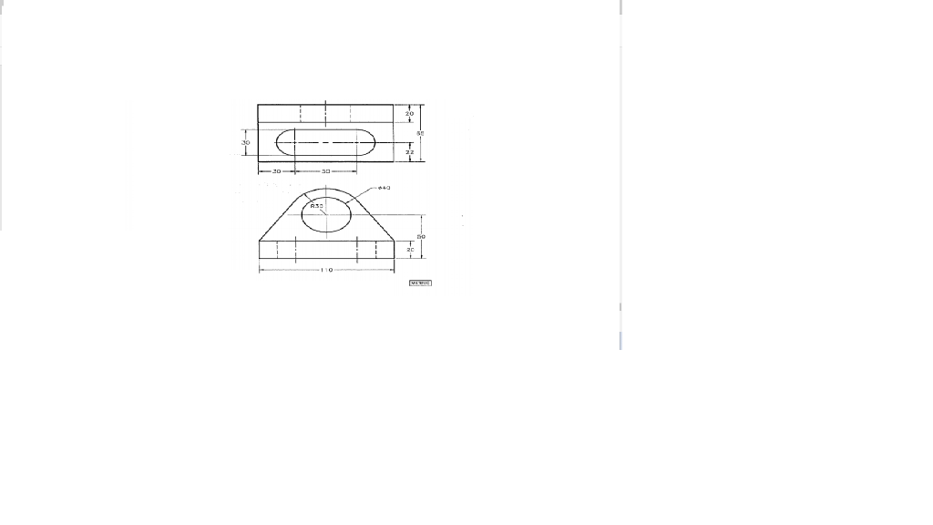 Solved Draw in program AutoCad 2020. **Use Isometric snap | Chegg.com