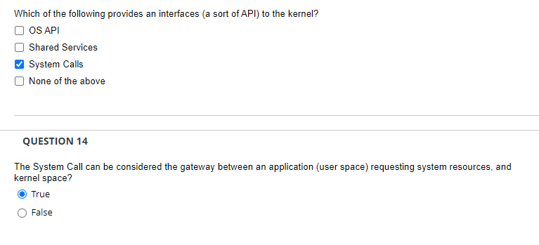 Solved Which of the following provides an interfaces (a sort | Chegg.com