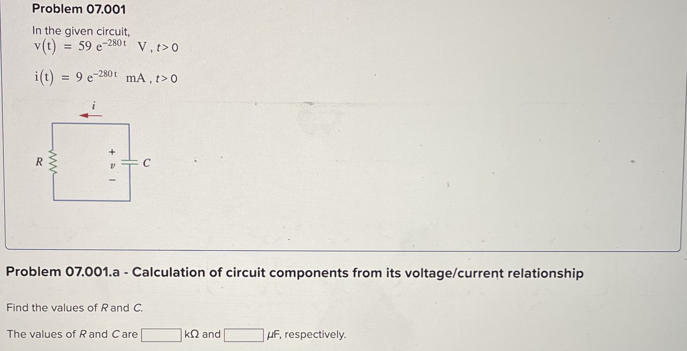 Solved Problem 07.001In the given | Chegg.com