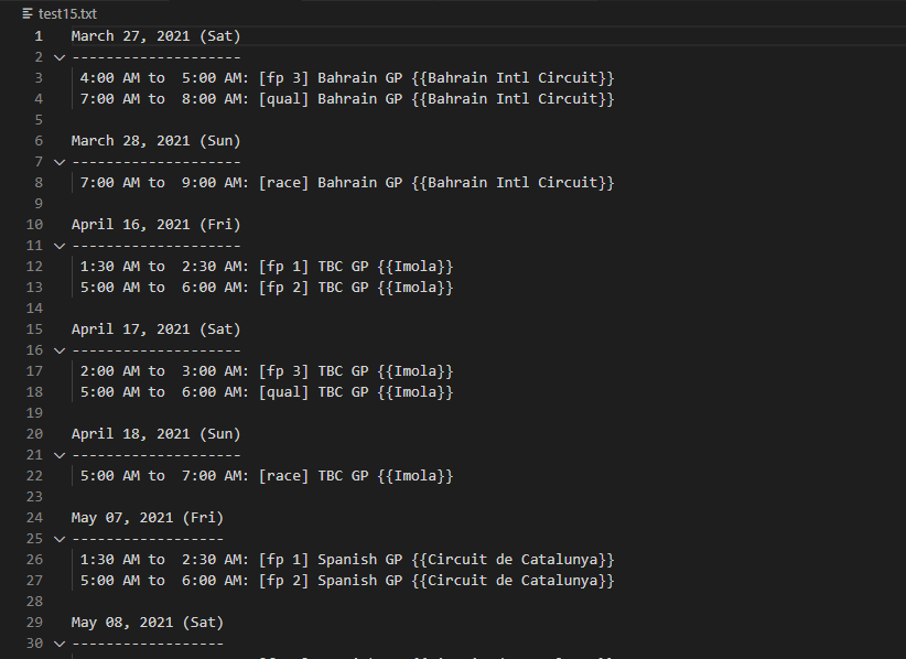 Solved Write a python program that read the .ics file and | Chegg.com