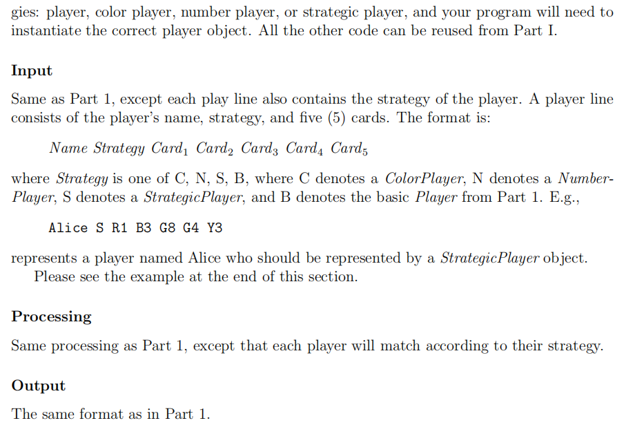 Part I: Ochos Locos Faciles We will create the game | Chegg.com