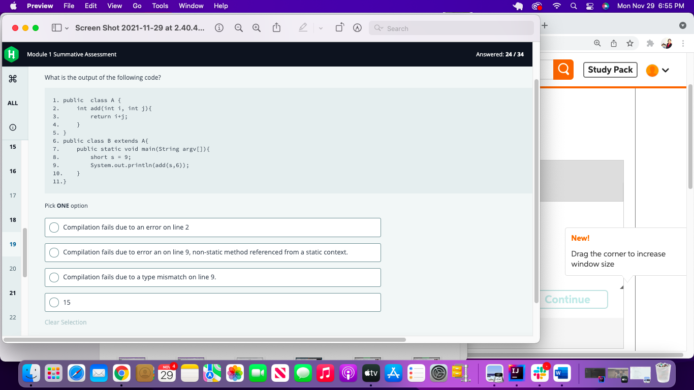 Solved Preview File Edit View Go Tools Window Help Mon Nov | Chegg.com
