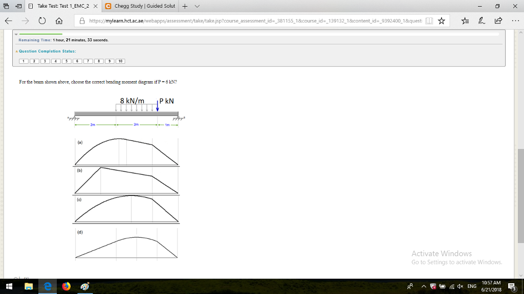 Solved ? ?? Take Test: Test 1,EMC,2 × e Chegg Study | Guided | Chegg.com