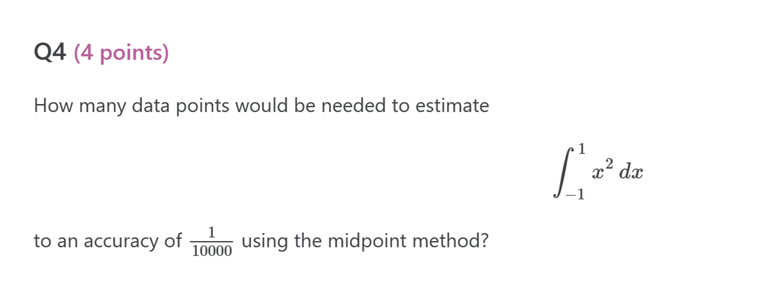 Solved Can I Get Help With The Followingq4 4 pointshow