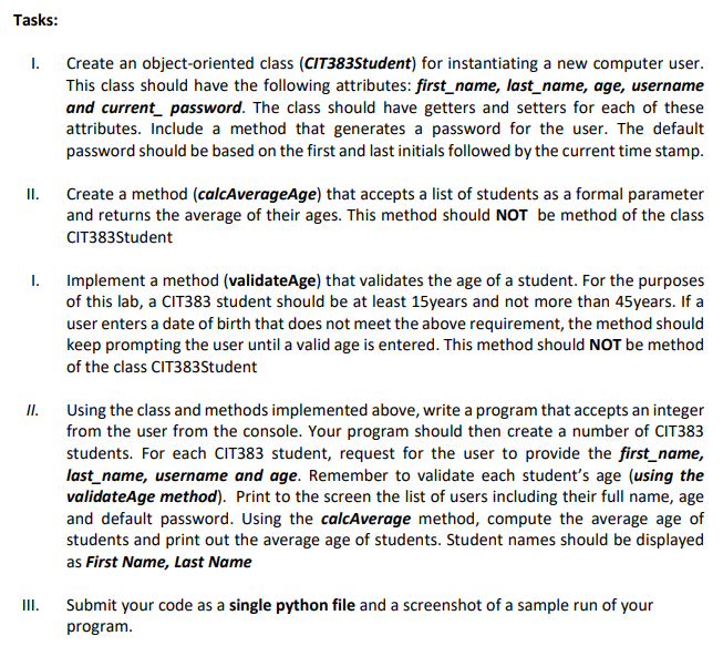 Solved Tasks I Create An Object Oriented Class 3552