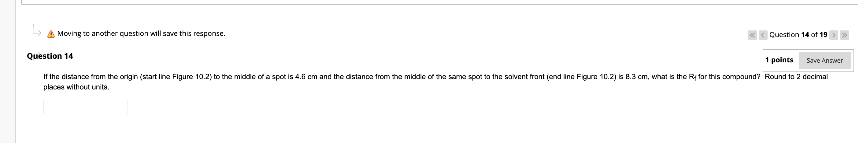 Solved Moving to another question will save this response. | Chegg.com