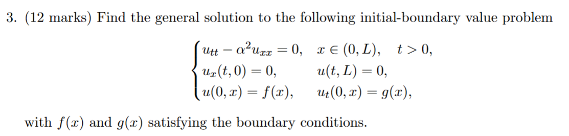 Solved 12 ﻿marks ﻿find The General Solution To ﻿the