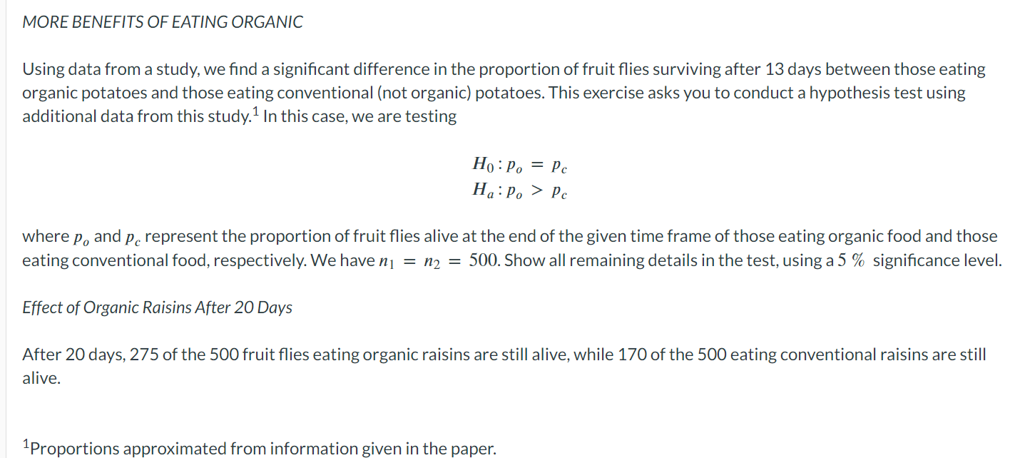 Solved Using data from a study, we find a significant | Chegg.com