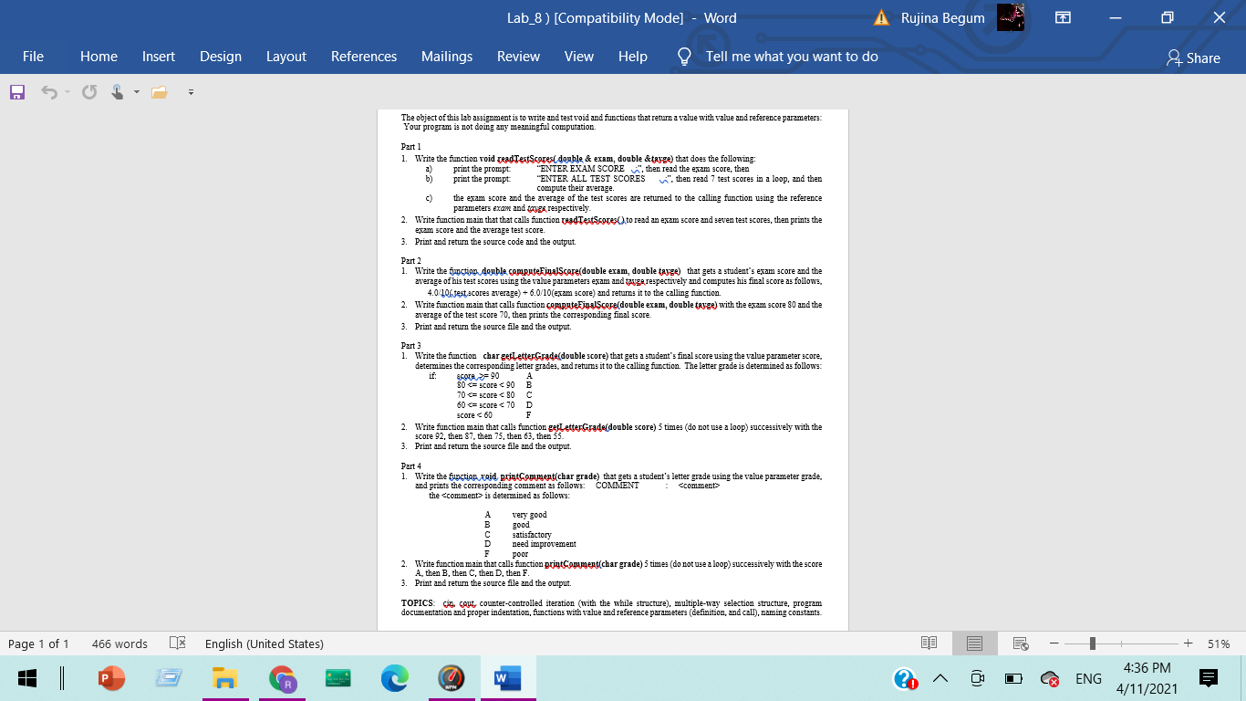 Solved C++ | Chegg.com
