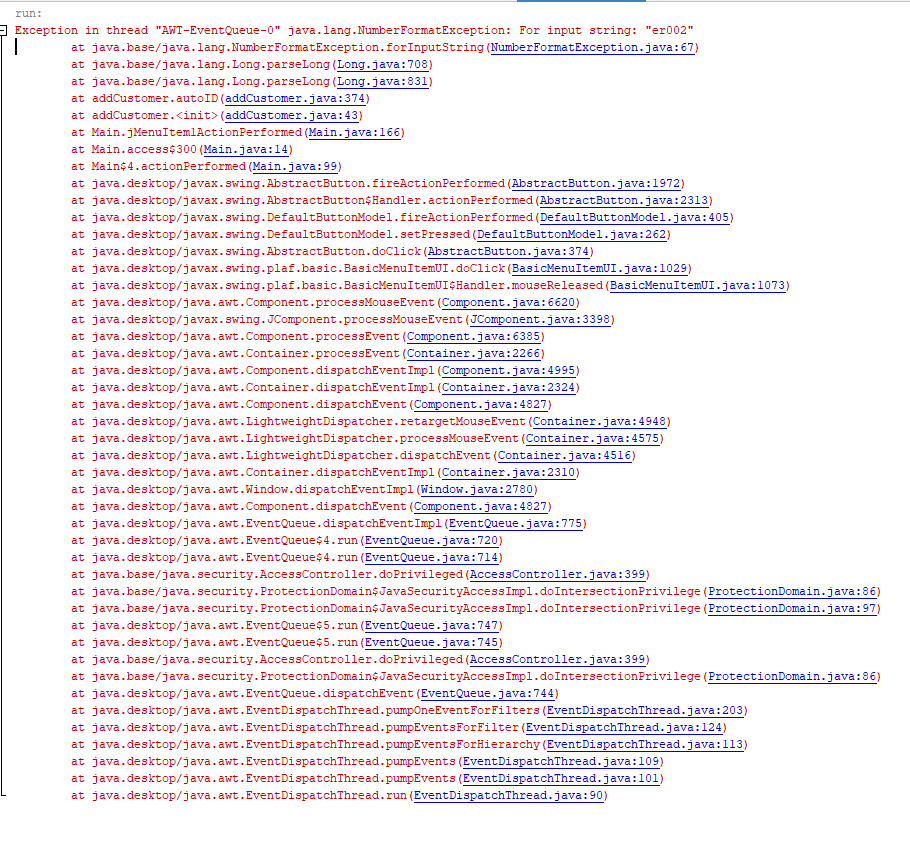 Solved I am doing a java gui for an airline reservation | Chegg.com