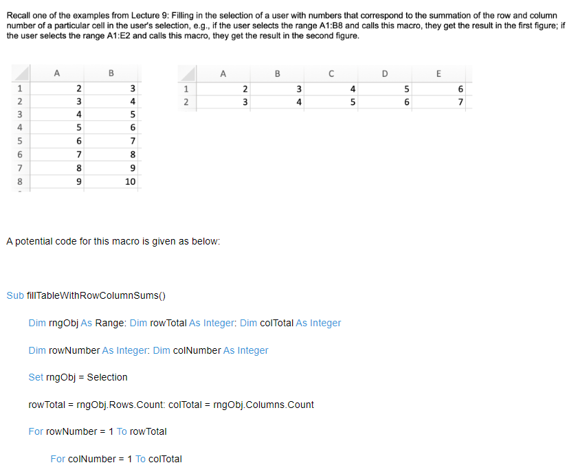 Solved Recall one of the examples from Lecture 9: Filling in | Chegg.com