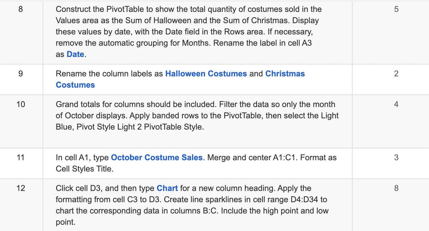 Solved 2 On the Sales Data worksheet, format the data in | Chegg.com