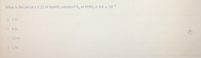 Solved Which is the pH relevant equation when KCN dissolves | Chegg.com