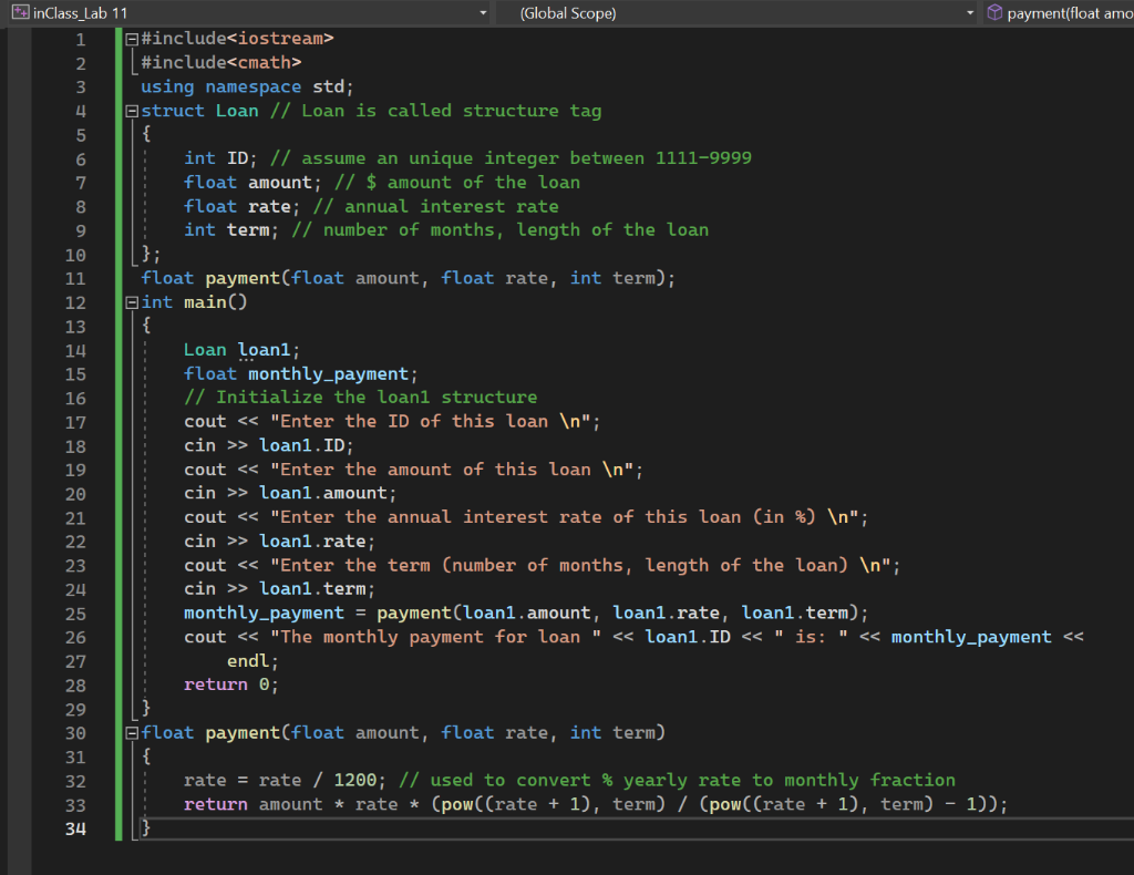 Solved Modify the P11_la.cpp program in the following way. | Chegg.com
