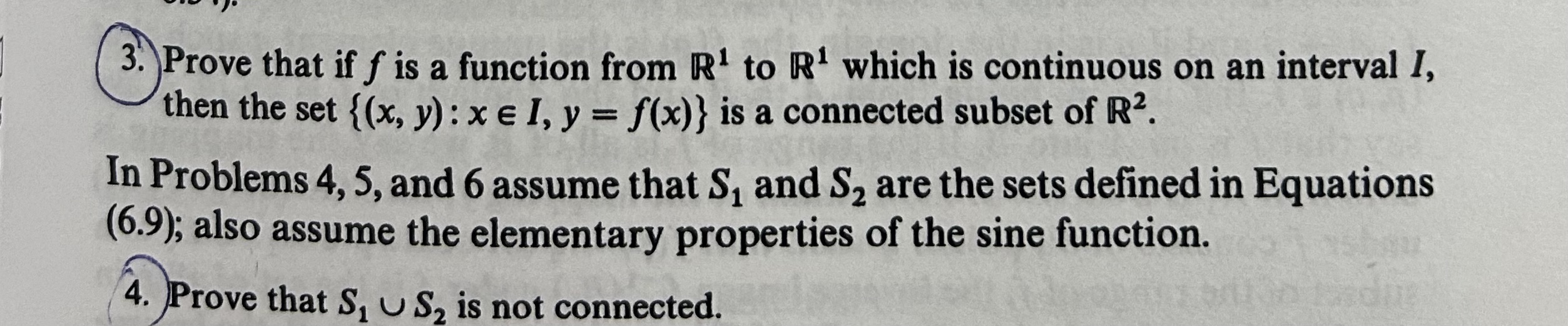 Solved 3. Prove that if f is a function from R1 to R1 which | Chegg.com