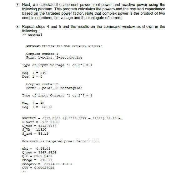 Solved Title: Power factor correction Objective: To perform | Chegg.com