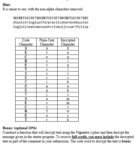 Solved Objective: Practice using lists with strings, loops, | Chegg.com
