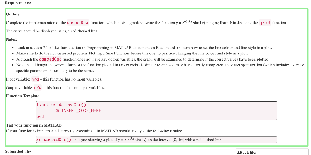Solved Requirements: Outline Complete the implementation of | Chegg.com