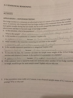 the best 1-1 STATISTICAL REASONING ACTIVITY | Chegg.com