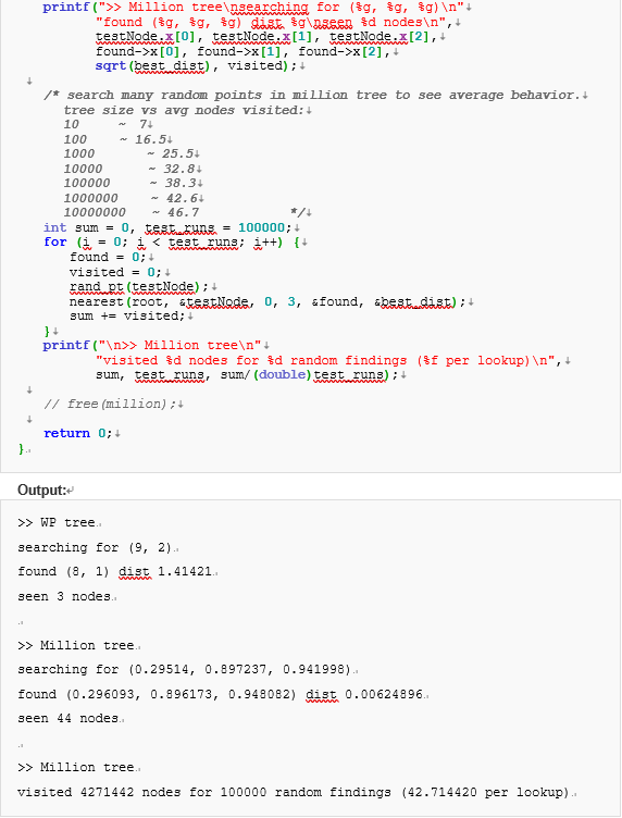 Solved Write C Program Following This Condition 1 Kd Tree 1172