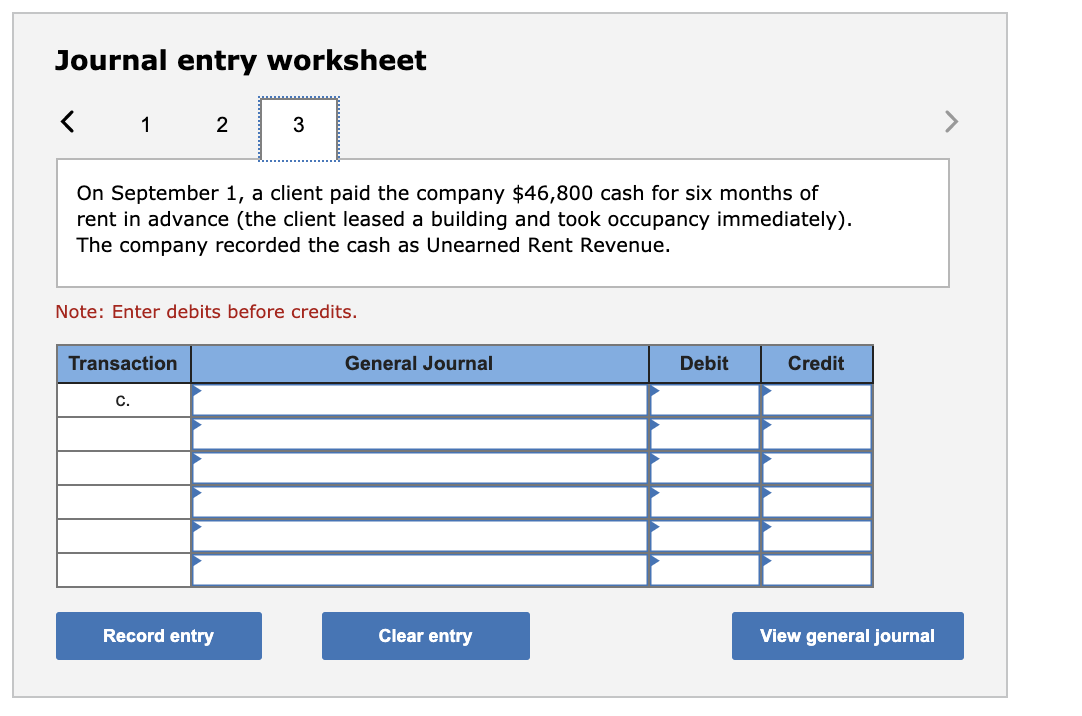 Solved a. Unearned Rent Revenue. The Krug Company collected | Chegg.com