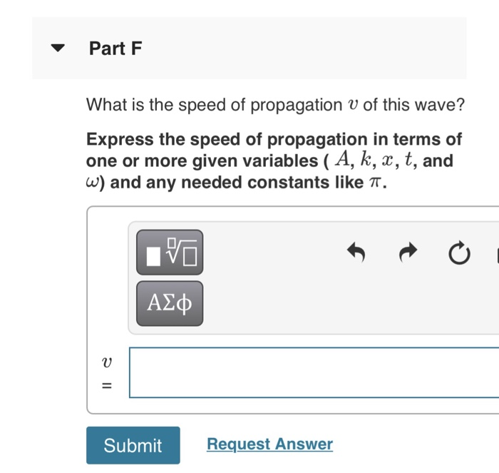 Solved Learning Goal: To understand the standard formula for | Chegg.com