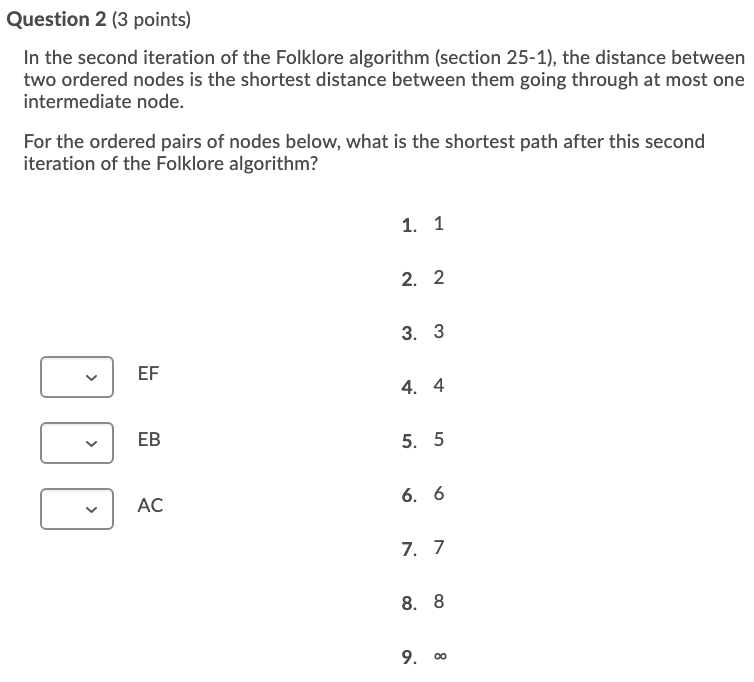 Solved This part of the quiz concerns the Folklore or matrix | Chegg.com
