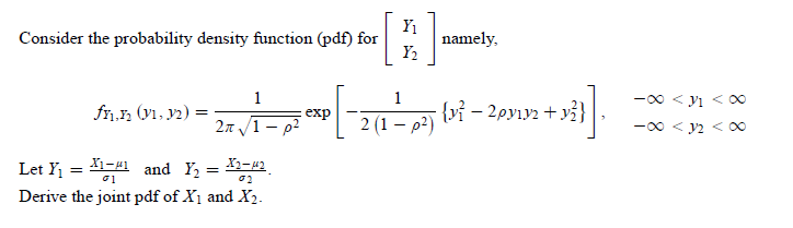 Solved Consider the probability density function (pdf) for | Chegg.com