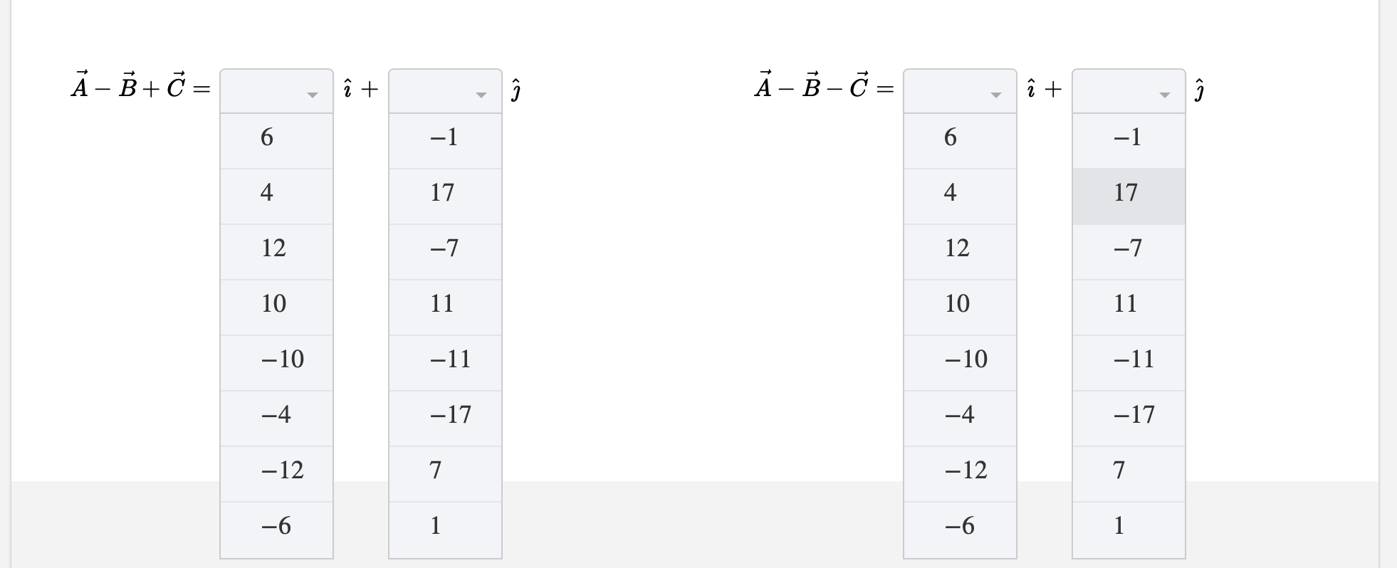 Solved Let \\[ \\begin{array}{l} \\vec{A}=8 \\hat{\\imath}+5 | Chegg.com
