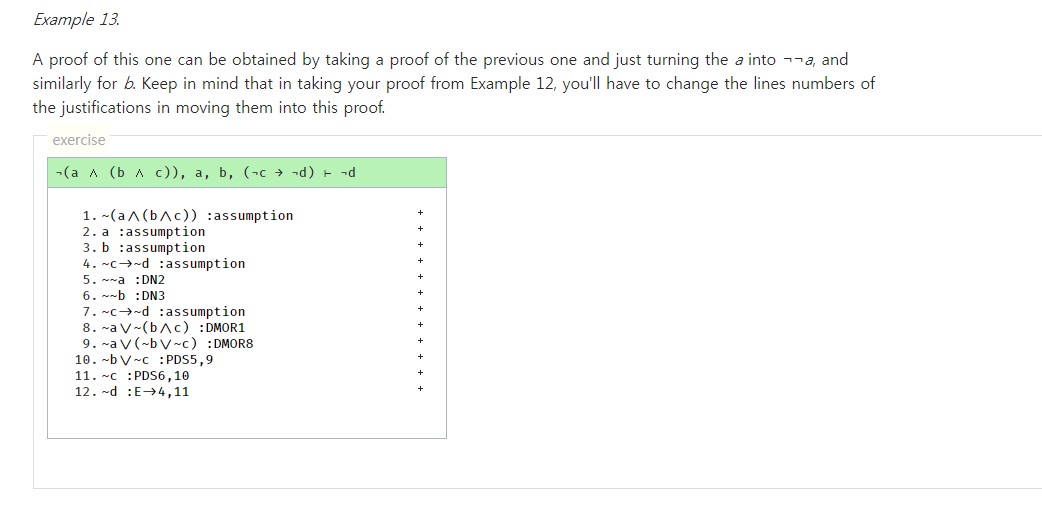 Solved propositional logic!! **Do not solve Example | Chegg.com