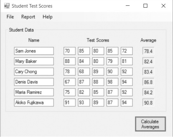 Solved Using Visual Basic I need to create a form where he | Chegg.com