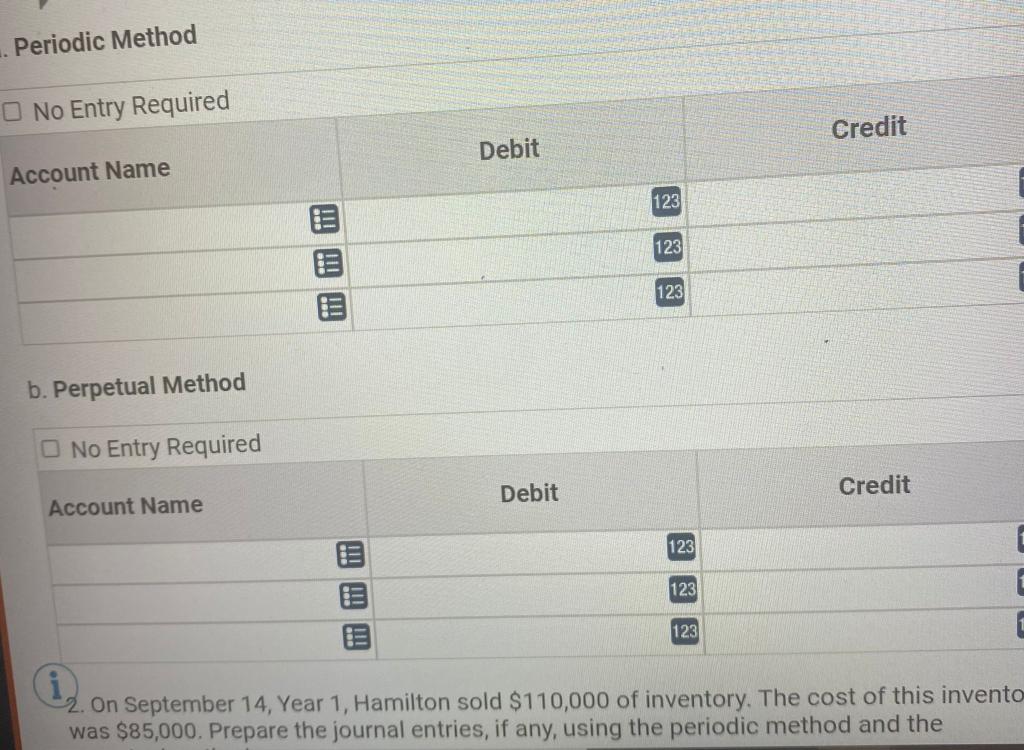 Solved journal entries for the following transactions using | Chegg.com