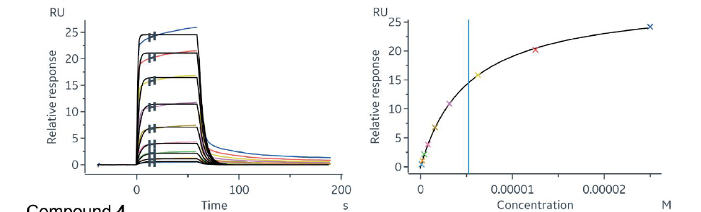 Solved What observation can be made from the SPR sensorgram | Chegg.com