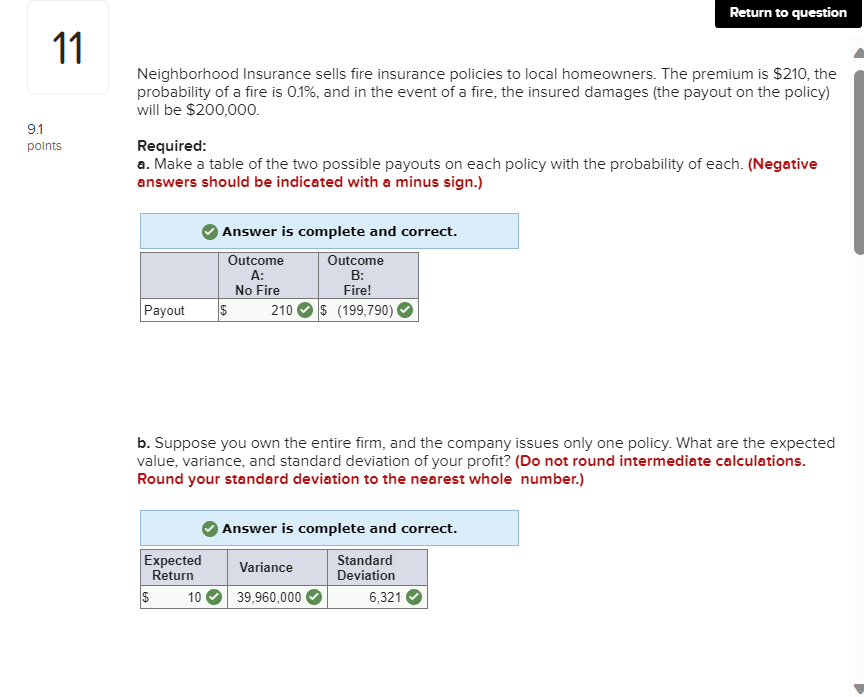 Solved e. Compare your answers to (b) and (d). Did risk | Chegg.com
