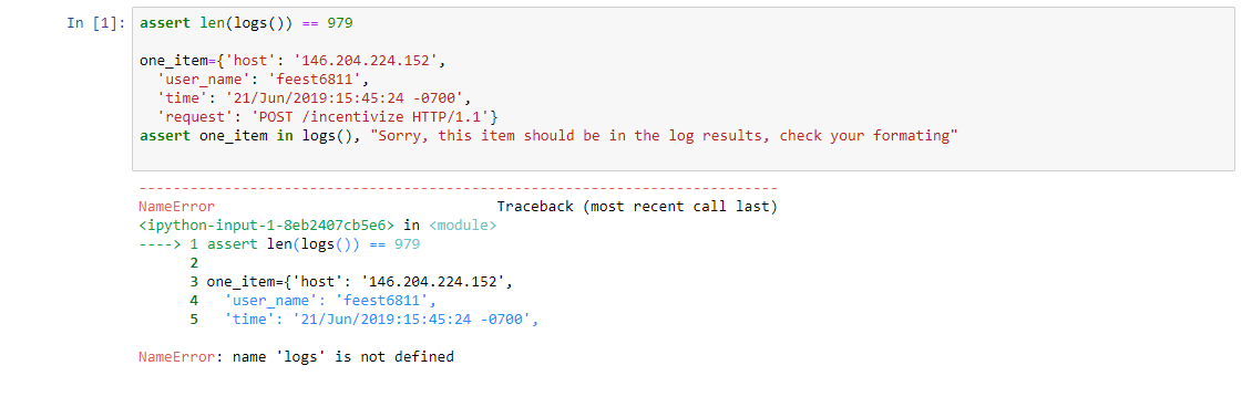 Solved Part C Consider the standard web log file in | Chegg.com