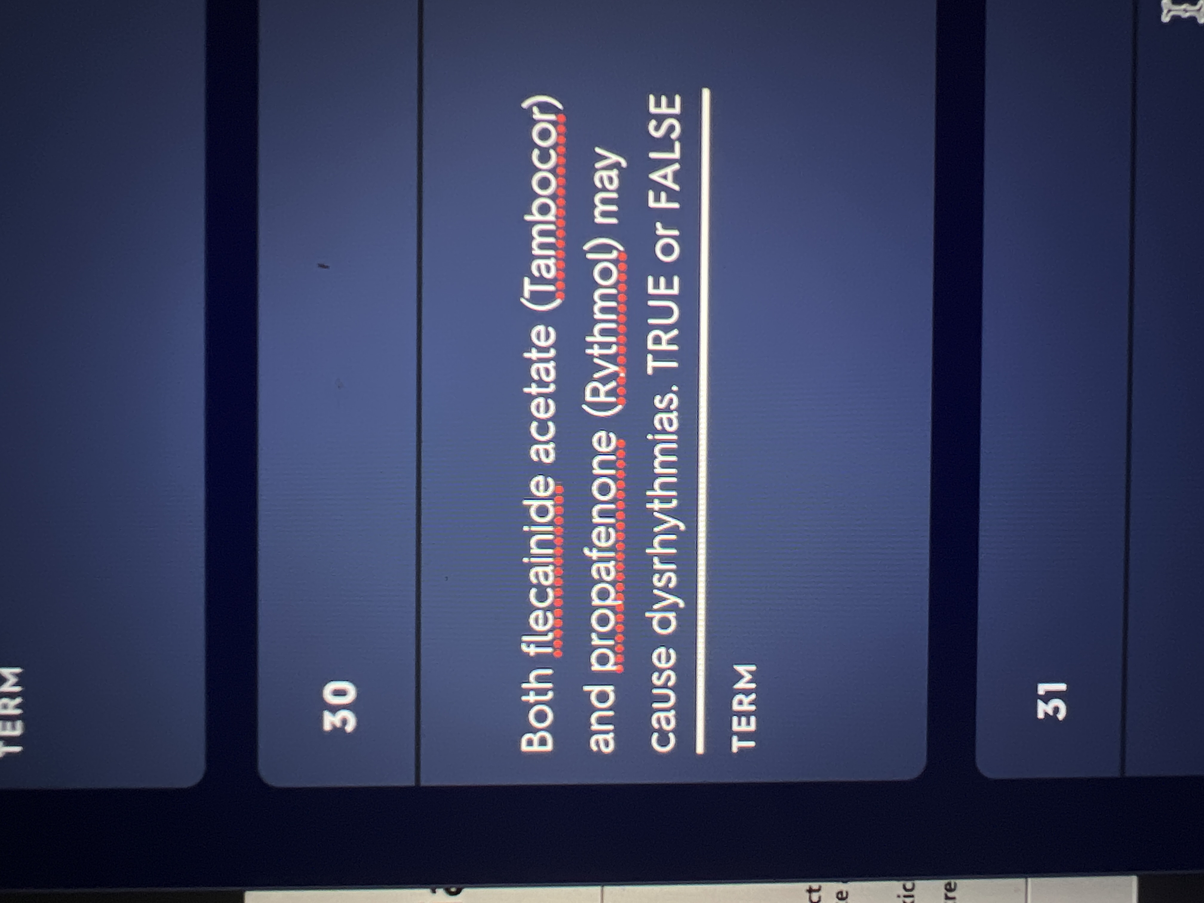 Solved Both flecainide acetate (Tambocor) and propafenone | Chegg.com