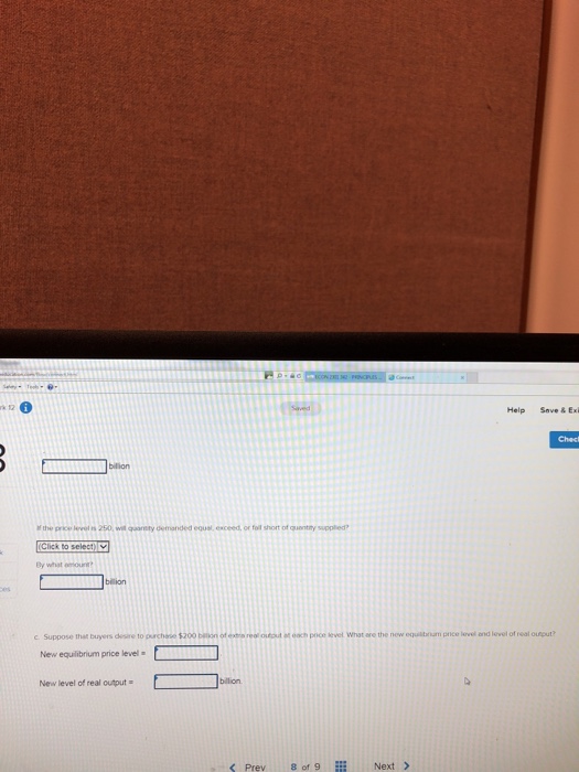 Solved Help Save & Exit Sub Check my Suppose that the | Chegg.com