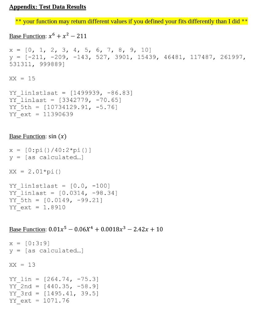 Solved We want to write a function called extrapol 8r that | Chegg.com