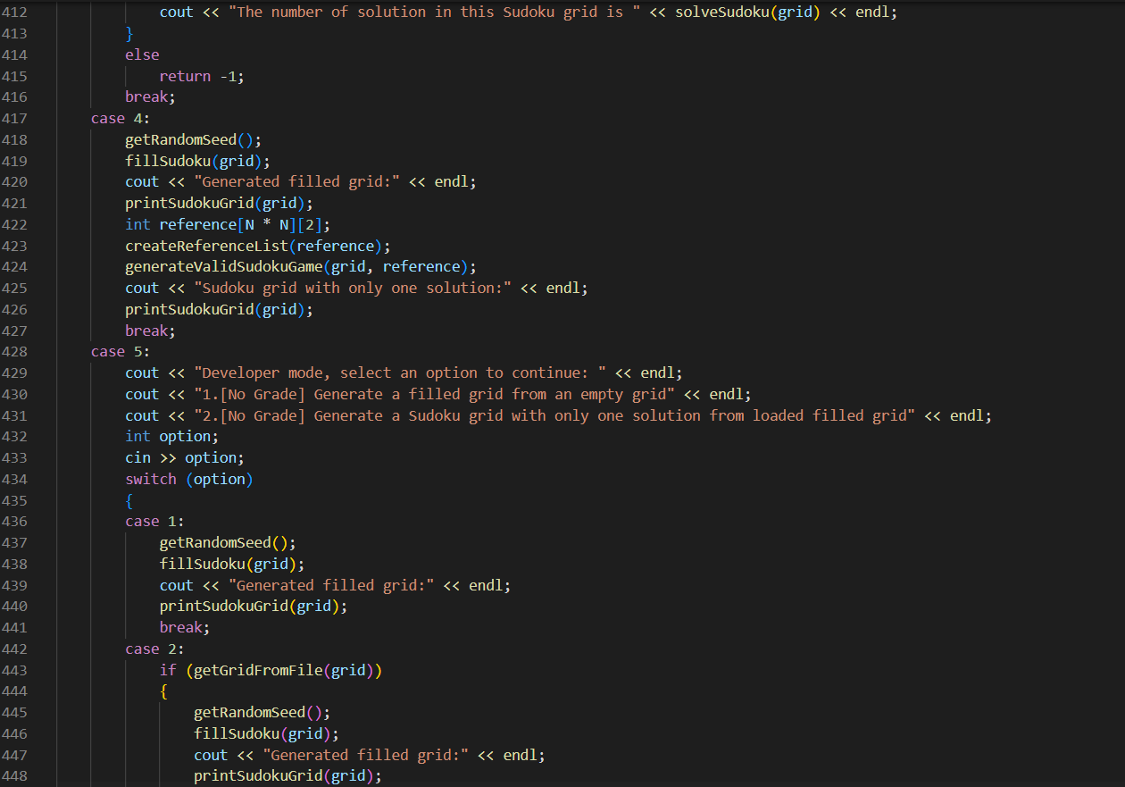 Solved Sudoku solver in C++ (DO NOT change the main | Chegg.com