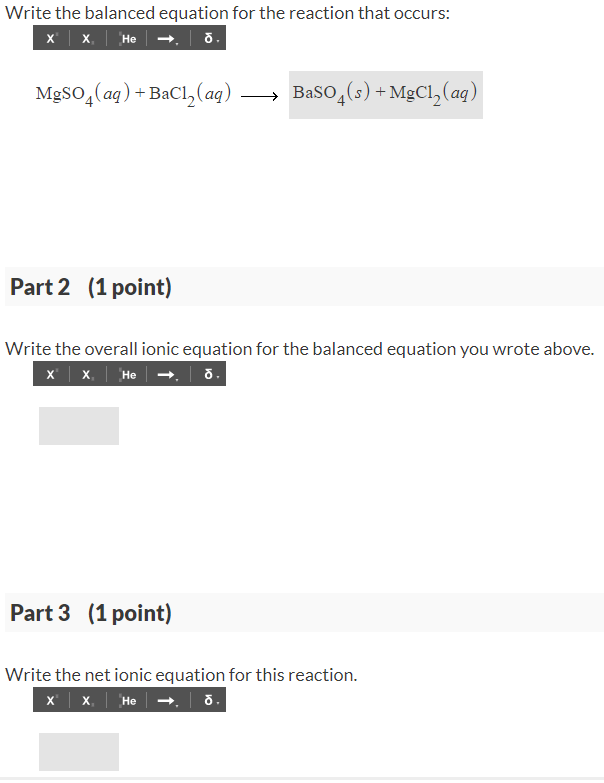 Solved Write the balanced equation for the reaction that | Chegg.com