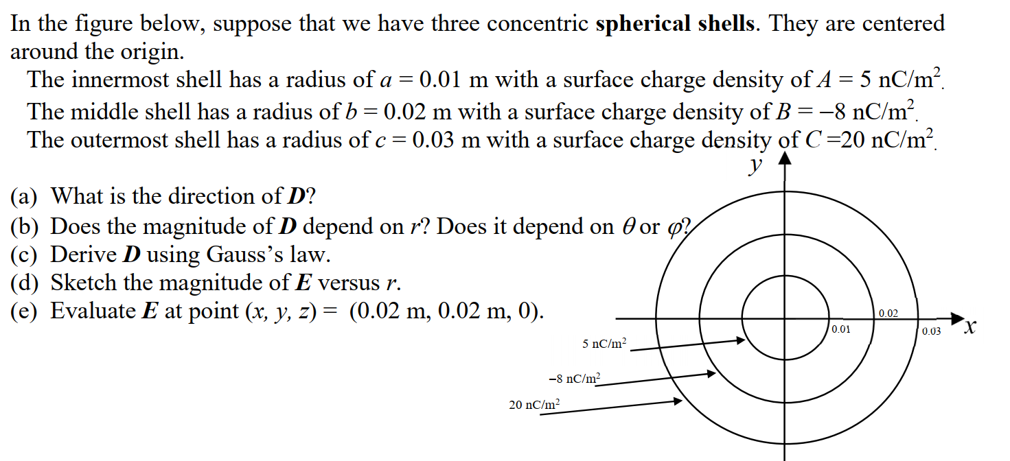 Solved In the figure below, suppose that we have three | Chegg.com
