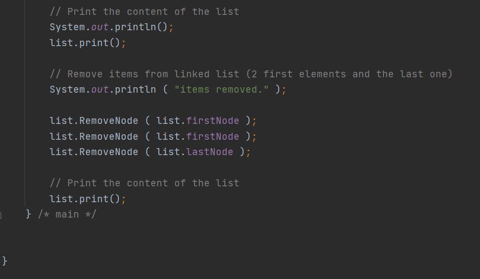Solved In DLinkedList.java implement the following | Chegg.com
