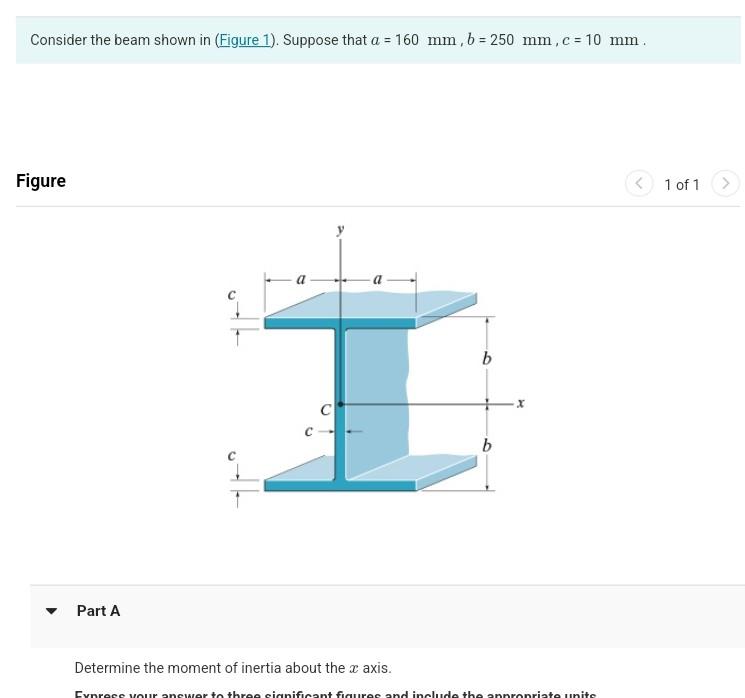 Solved Consider the beam shown in (Figure 1). Suppose that | Chegg.com