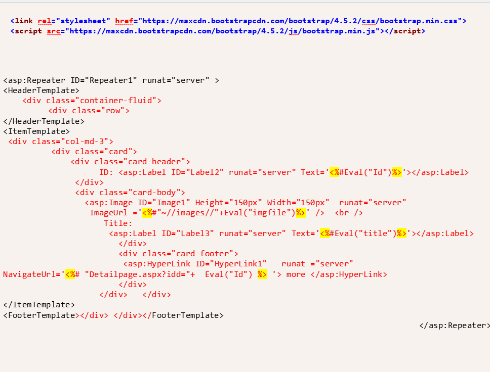 Find the complement of the code using asp.net - | Chegg.com